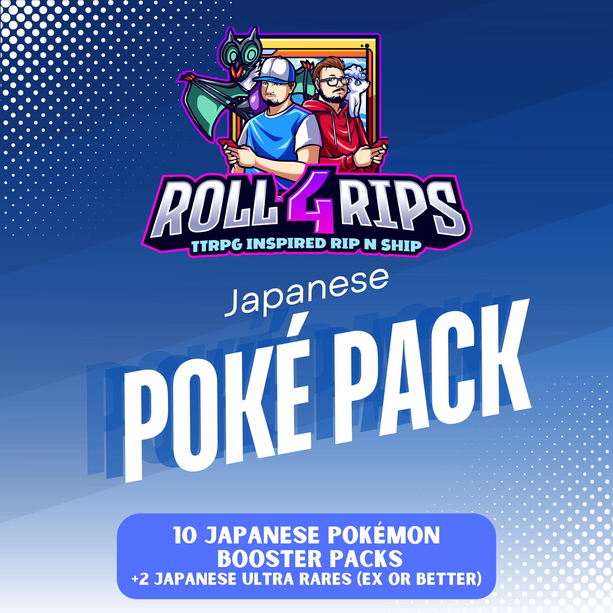 Japanese Poke Pack | Roll 4 Rips