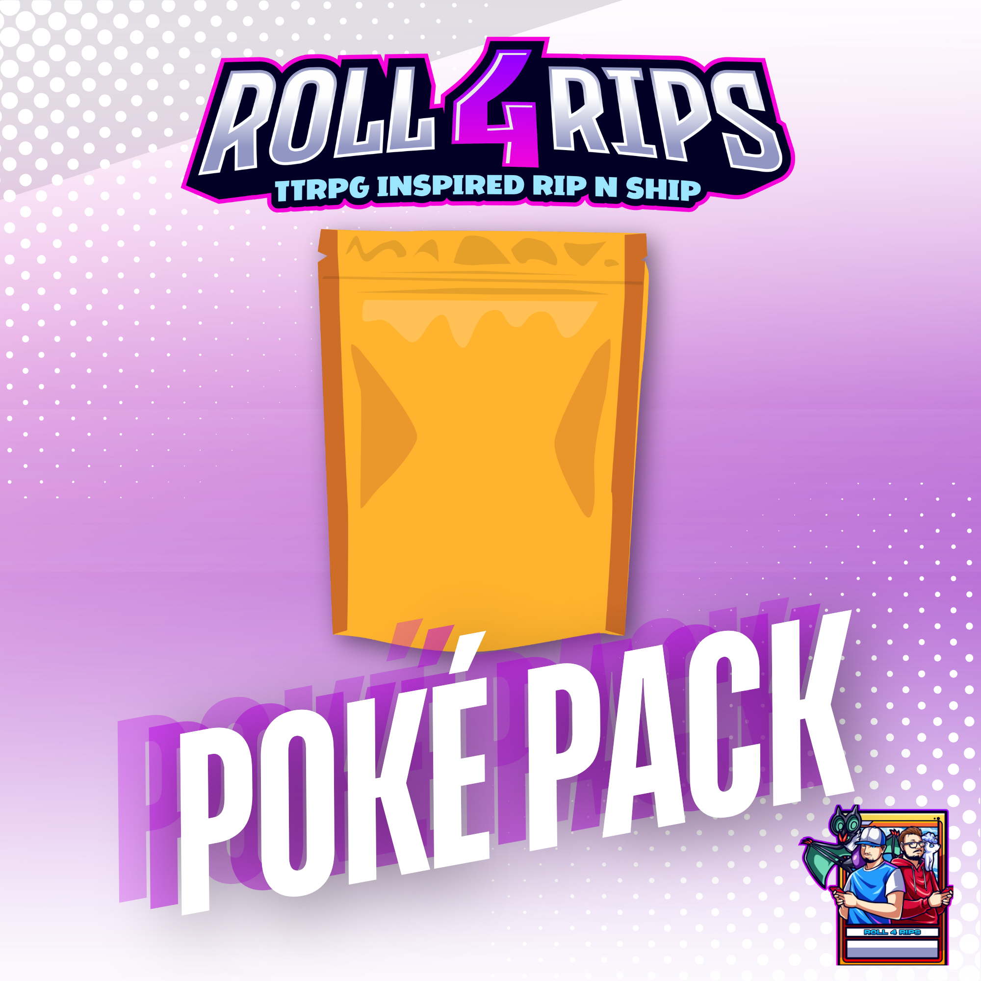 Roll4Rips Poké 5 Pack! (Shipped Sealed) | Roll 4 Rips